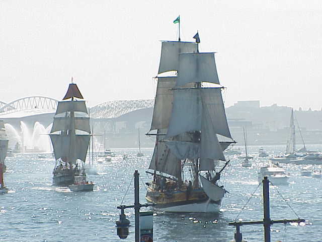 Tall ships, Seahawks Stadium Tall Ships Festival Seattle